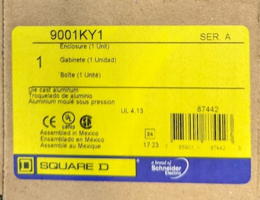 Square D 9001KY1 : 1 Unit Enclosure – Ohio Electric Supply