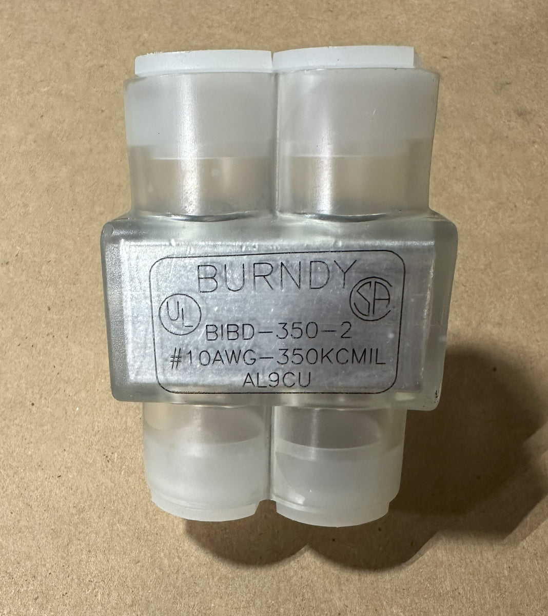 Burndy BIBD-350-2: Multiple Tap Connector 10 AWG - 350 kcmil – Ohio ...