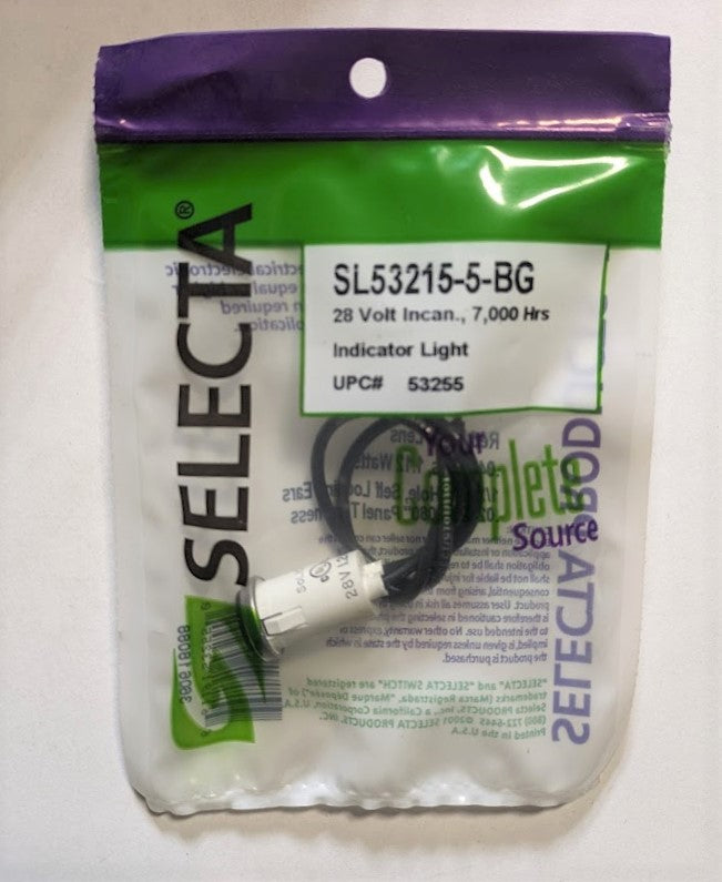 Selecta SL53215-5-BG: Indicator Light – Ohio Electric Supply