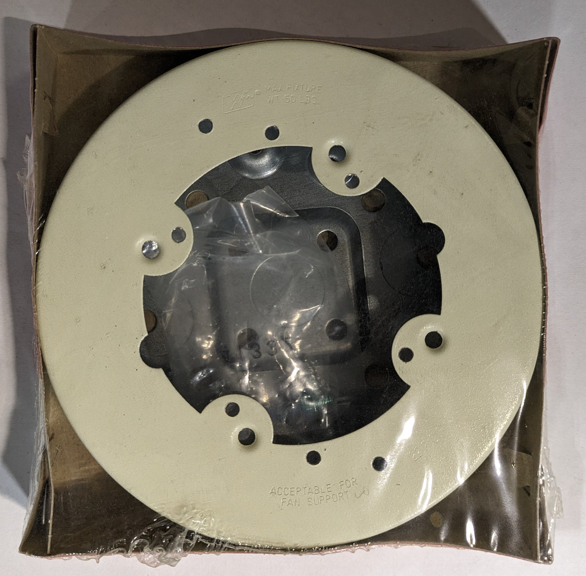 Wiremold V5738AF : Solid Base Fan Box, Ivory – Ohio Electric Supply
