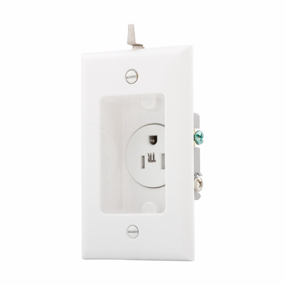 Eaton TR775W-BOX-SP : Clock Hanger with Single 15A Receptacle – Ohio ...